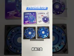 Disco di taglio per zoccole con 8 lame di carburo