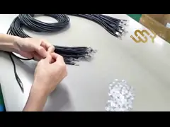 600v 50 amp battery wire harness 8awg forklift battery cables