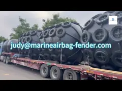 high tensile natural rubber pneumatic marine fender sizes customized
