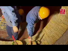 cement rotary kiln refractory brick made of silicone mullite for high wear resistance