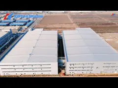 fast install prefab metal warehouse wind resistance with sandwich panel roof cladding