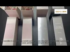 coated paper logo acceptable skincare packaging tuck end cosmetic box