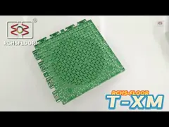 Pvc Pp Outdoor Sport Pickleball Basketball Court Floor Tiles Modular Interlocking