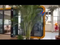 prefabricated apple cabin house kiosk tea room rest room customized size layout