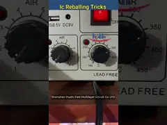 HDI Fr4 Double Sided Pcb Fabrication LED Light Small Fan Circuit Board