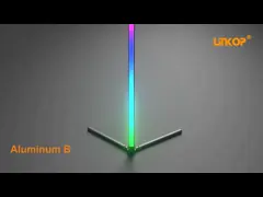floor to ceiling bedroom corner lamp addressable with magic atmosphere led
