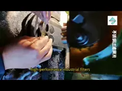 Filtro a maglia di acciaio sintetizzato