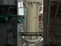 highly durable plastic tubular heat exchanger vertical heat exchanger ce certified