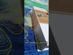 steel handleless lacquer pvc kitchen cabinet with big island for restaurant