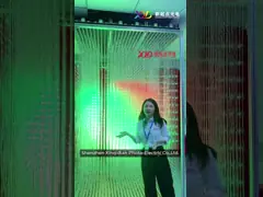 3D-Kristalllampe PVC-Material 12v 0,72w Innenraum RGB SPI Modellierung 3D Pixellicht