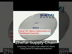 ​metal cnc plasma cutting service for metallurgical equipment