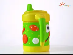 6 month non spill bpa free 6oz 160ml baby drinking cup