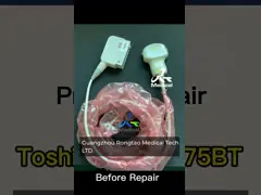toshiba pvu 375bt ultrasound probe repair for physical damage