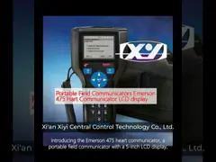 Emerson 475 Hart 375 Kommunikator con 1 Go numérique carte sécurisée et 3 4 mm Plantenbuchse