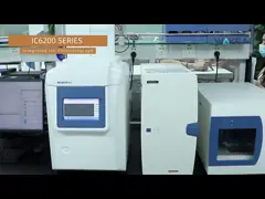 선택적 탐지기와 함께 완전히 PEEK 펌프 이온 염색체 기기