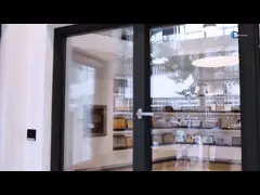 waterproof soundproof tempered glass curtain wall hurricane proof for standard plane