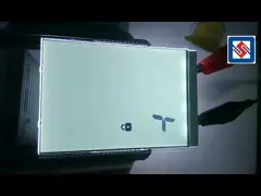 negative matrix htn lcd display transmissive module lcd screen for food processor