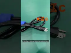 Sjt Sjtw Estensione di cavo 3 pin USA cavo 3m avec nous pour le Powercon Anschluss