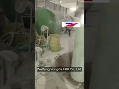 Customized Panel Thickness FRP Storage Tank for Atmospheric Pressure-0.6MPa low-pressure Type