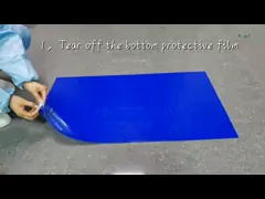 30 sheets clean room sticky mats for construction polyethylene material