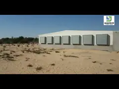 earthquake resistant steel structure poultry house free design full equipment