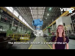 4-20mA  3051DP Transmisor de presión diferencial Pantalla LCD IP66 IP68