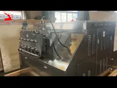 Large Capacity Juice Homogenizer Hydraulic / Pneumatic Operating