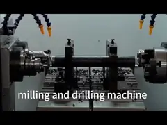 High Capacity Dual Spindle Double Head Machine For Concurrent Milling & Drilling