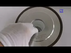 diameter 175 mm 4v2 resin dish-shaped grinding wheel for carbide saws grinding