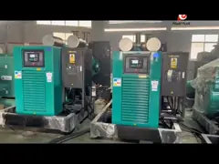 Водоохлаждаемый генератор на нефтяном месторождении 208V / 220V / 380V / 480V Cummins Diesel Genset