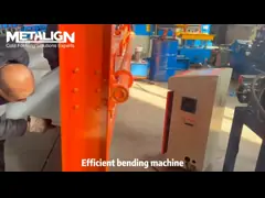 multi angle metal bending machine for 4000mm wide steel plate processing