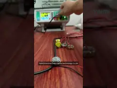絶縁された鋼鉄頭部圧電気の陶磁器ディスク28mm 2mhzミラーは磨いた