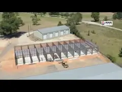 Fabricated Construction Pre-Engineered Steel Structure Warehouse Workshop/Warehouse Steel Structure for Industrial Building Building Material