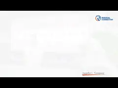 흑색 코팅 수상성 전원 연결 장치, 등급 전압 250V AC 및 10 MΩ 접촉 저항