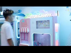 electric cotton candy vending machine 110v 220v with lcd screen
