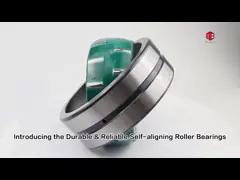 Solid Oil Self-Aligning Ball Bearings with High Load Capacity Easy to Install and Maintenance-Free