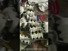 クロスアームに搭載された導体ストリングブロック 20KNトランスミッションストリングブロック