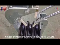ヘリコプターコンダクターのストリングブロック 508 X 75MM 重用ワイヤロープポリー