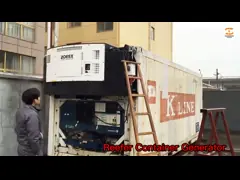 high cube container reefer genset 18kw/22.5kva clip on genset for reefer container