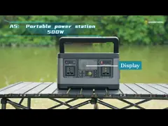 powerful portable power station 500w for home use / outdoor emergency
