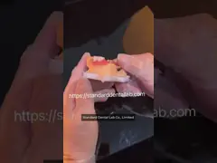 high esthetics dentsply lucitone 199 acrylic denture acrylic resin for dentures china dental lab