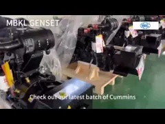 カミングス 6CTAA8.3-G2 180KW 225KVA オープン・サイレント・ディーゼル・ジェネレーター・セット