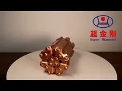 안전 작업 바위 뚫기 비트 5.5 인치 R32 버튼 비트 뚫기 열 저항