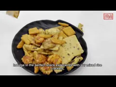 Cereali a basso contenuto di grassi snack arrosto fritto biscotti al forno per la lavorazione su misura