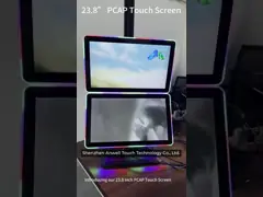 23.8inch with 5ms pcap projected capacitive touch screen monitor for  pog/igs