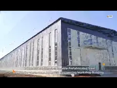 Commercial Real Estate Construction Wide Span Workshop Steel Structure Steel Frame