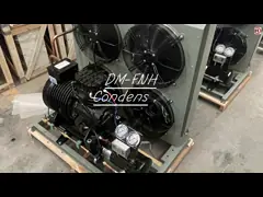 Industrial Evaporation Air Cooled condenser with good quality copper walk in cooler freezer cooling system
