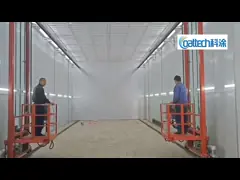 3D Mobile Explosion-Proof Platform For Paint Booths Sturdy And Convenient