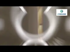 Espejo de luz de fondo redondo montado en la pared para el baño Espejo de plata ambiental de 5 mm