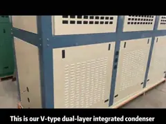 customizable air-cooled indoor machine noise 36-49db condensing units for customer requirements